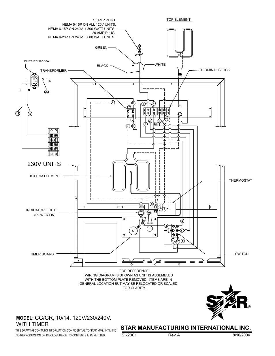 230v units, Star manufacturing international inc, Model | Star ... 230v units, Star manufacturing international inc, Model | Star ...