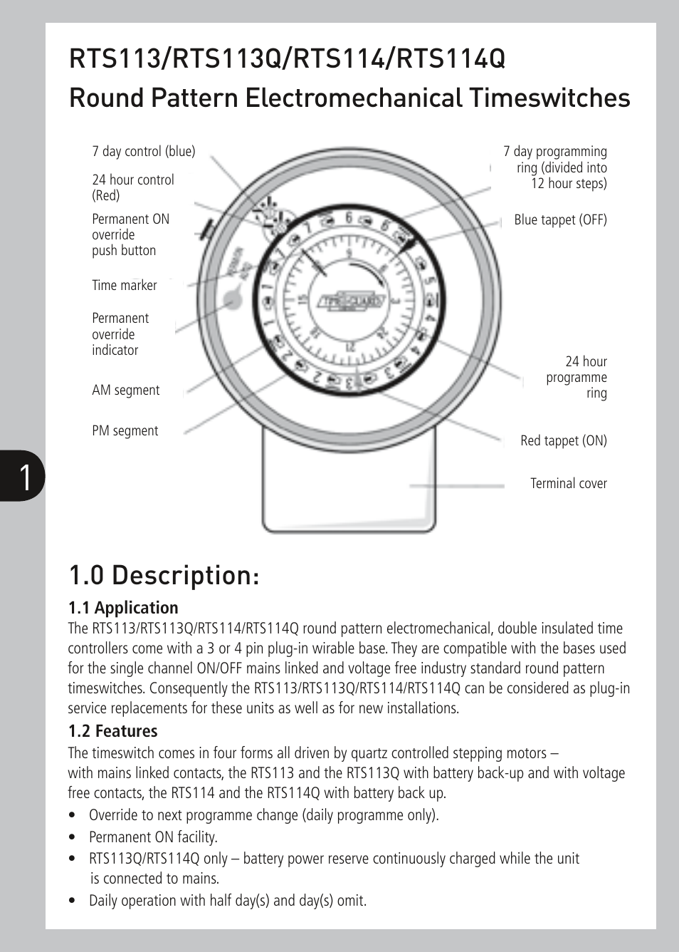 Timeguard 7 Day Timer Instructions