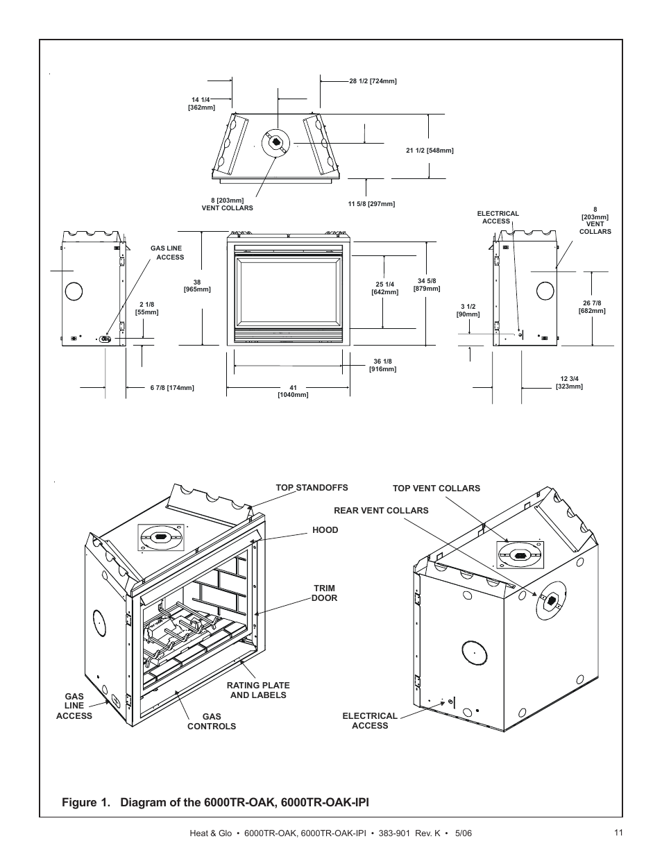 Heat & Glo Fireplace 6000TR-OAK User Manual | Page 7 / 31 | Also for ... Heat & Glo Fireplace 6000TR-OAK User Manual | Page 7 / 31 | Also for ...