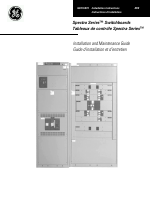 GE Industrial Solutions Spectra Series Switchboards Tableaux de ...