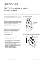 Edwards Signaling SA-ETH Ethernet Interface Card manuals