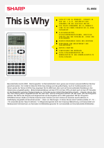 Sharp EL-9950 manuals