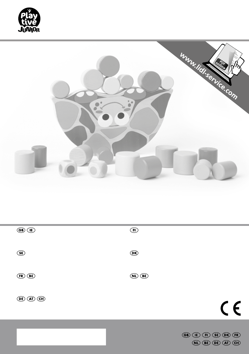 Playtive BALANCE GAME User Manual 16 Pages