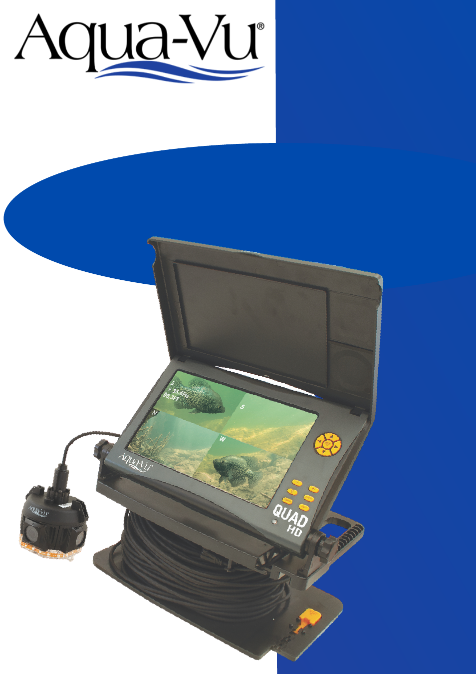 Aqua-Vu Quad HD Underwater Viewing System User Manual | 2 pages