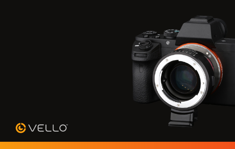 Vello Accelerator Lens Adapter for F-Mount Lenses to E-Mount Cameras ...