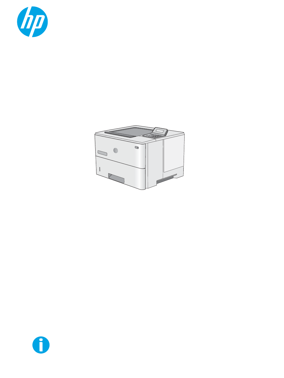HP LaserJet Pro M501dn Monochrome Laser Printer User Manual | 112 pages