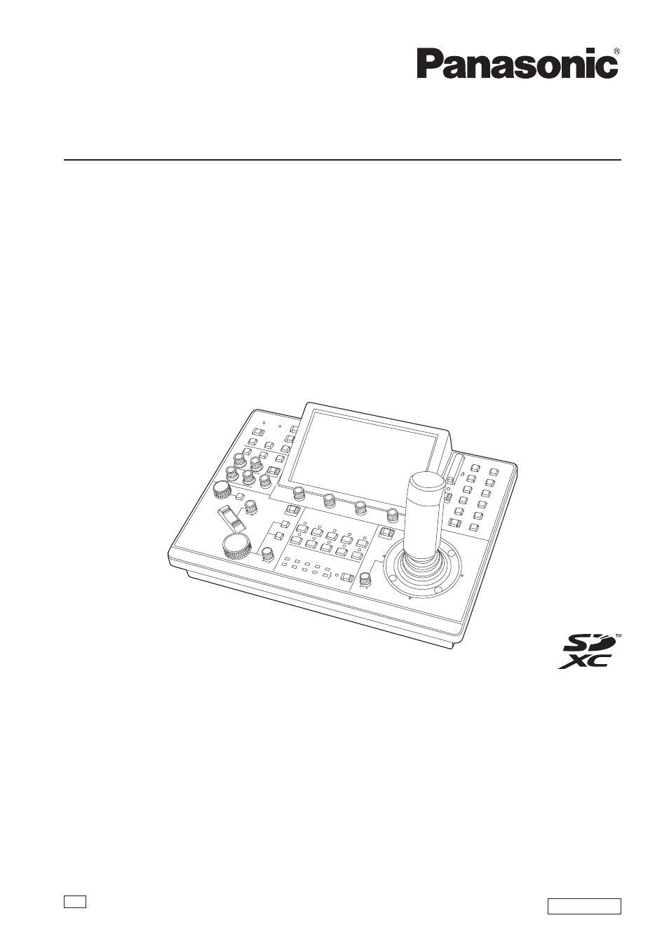 Panasonic Touchscreen Remote Camera Controller User Manual | 98 pages
