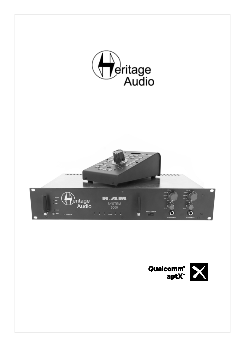 Heritage Audio RAM System 5000 5.1 Rackmount Monitoring System User ...