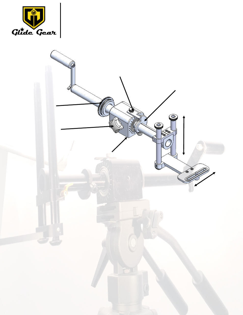 Glide Gear Rotating Dutch Angle Rig User Manual | 1 page