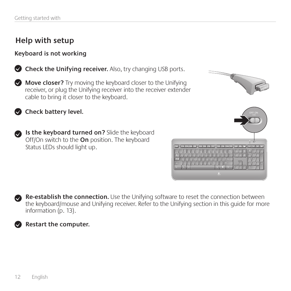 Logitech Keyboard Manual