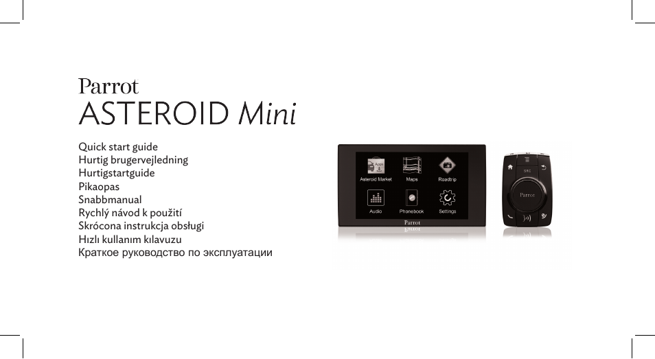 Parrot Asteroid Manual Parrot Asteroid Android Powered Car