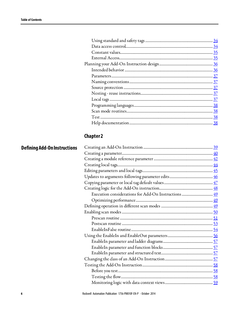 Chapter 2 Defining Add On Instructions Rockwell Automation Logix5000 Controllers Add On 