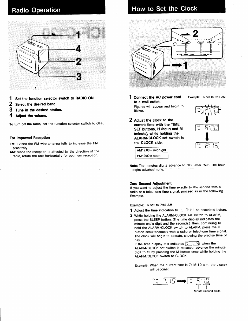 Acctim radio clock instructions - vgwest Acctim radio clock instructions - vgwest