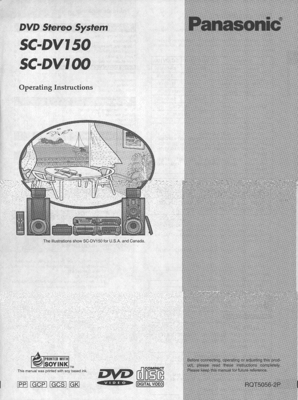 Panasonic SC DV100 User Manual 68 Pages Original Mode panasonic-sc-dv100-user-manual-68-pages-original-mode