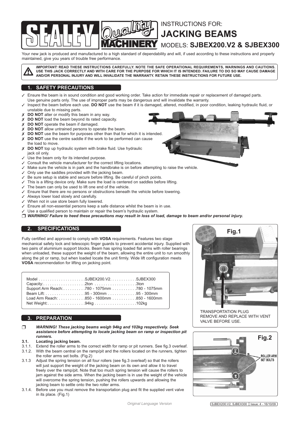 Beam Lifter Instructions - Home Design Ideas